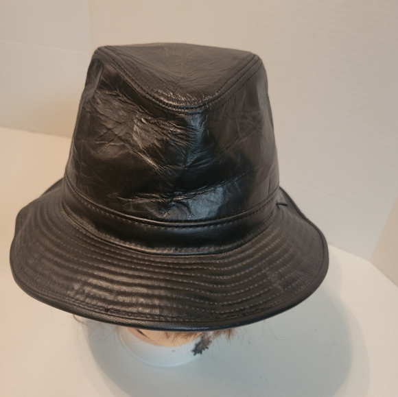 Winners Hats | Accessories | Vintage Winners Hats Leather Fedora | Poshmark